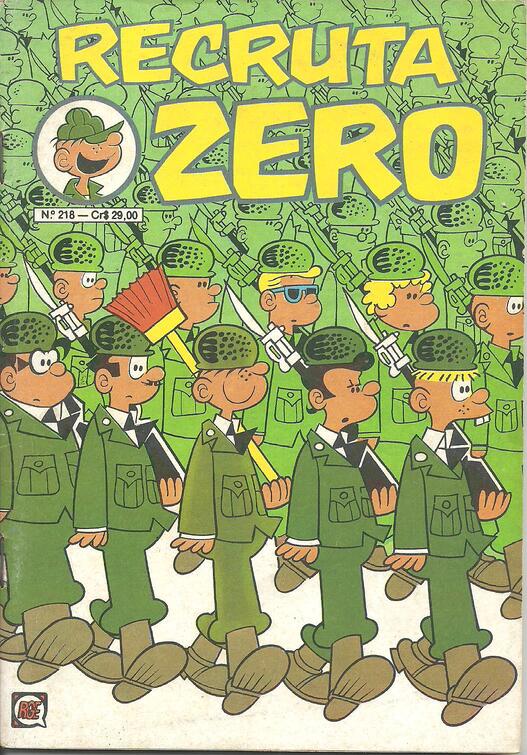 Recruta Zero – HD Gibis Raros Loja de Quadrinhos Antigos e Raros